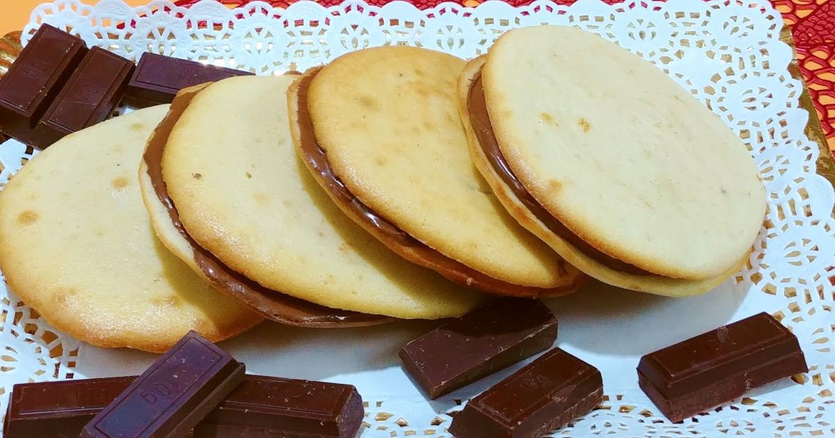 Conchas rellenas de chocolate | Recetas Fáciles Reunidas