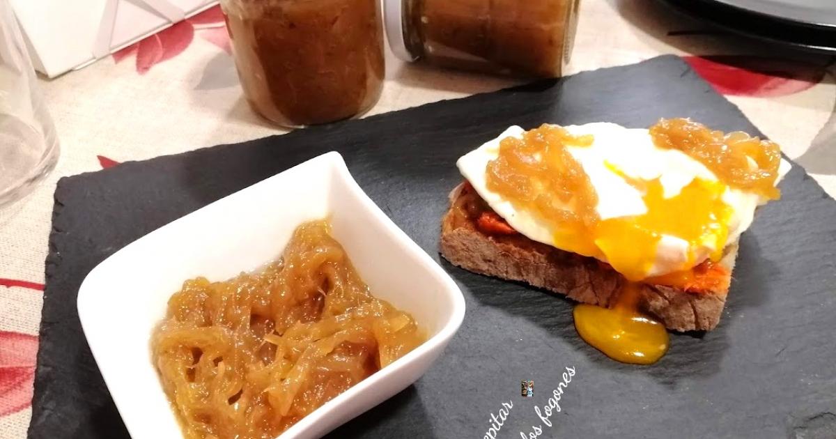 Cebolla caramelizada con miel en conserva | Recetas Fáciles Reunidas