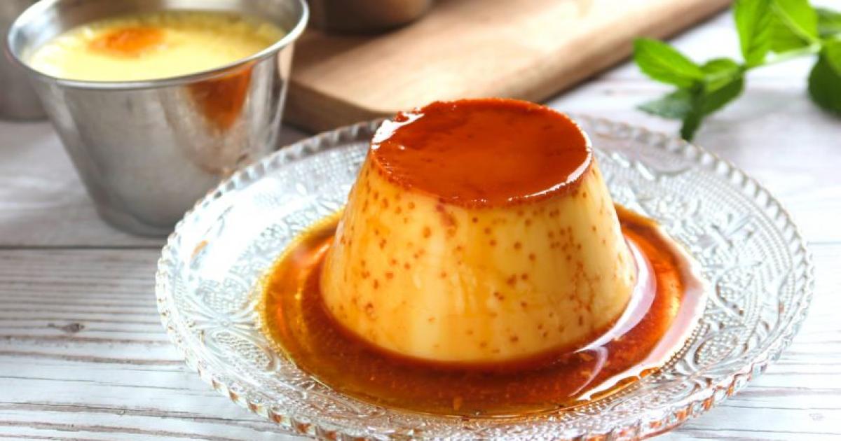 Flan de nata | Recetas Fáciles Reunidas