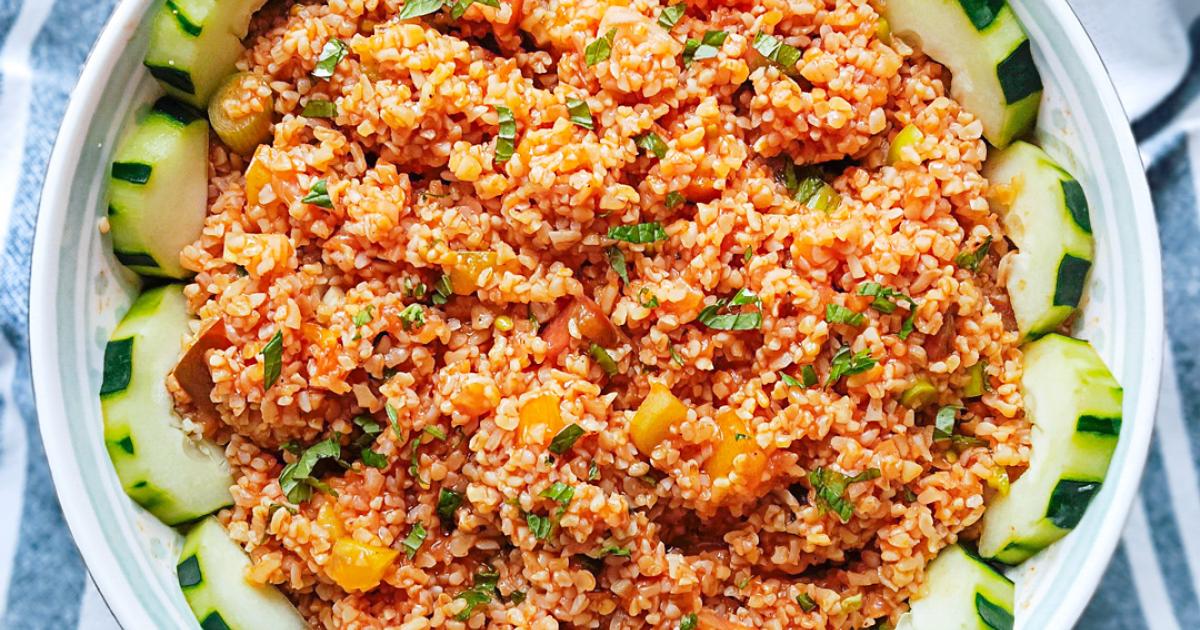 Kisir, ensalada turca de bulgur | Recetas Fáciles Reunidas