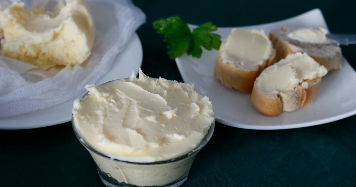 Mantequilla Casera | Recetas Fáciles Reunidas