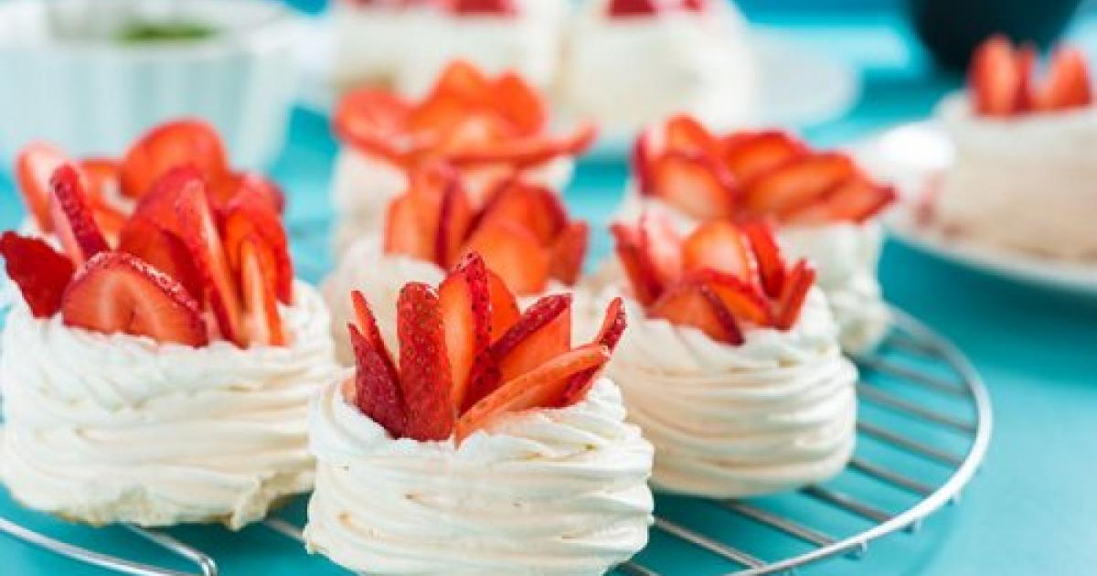 Mini pavlova | Recetas Fáciles Reunidas