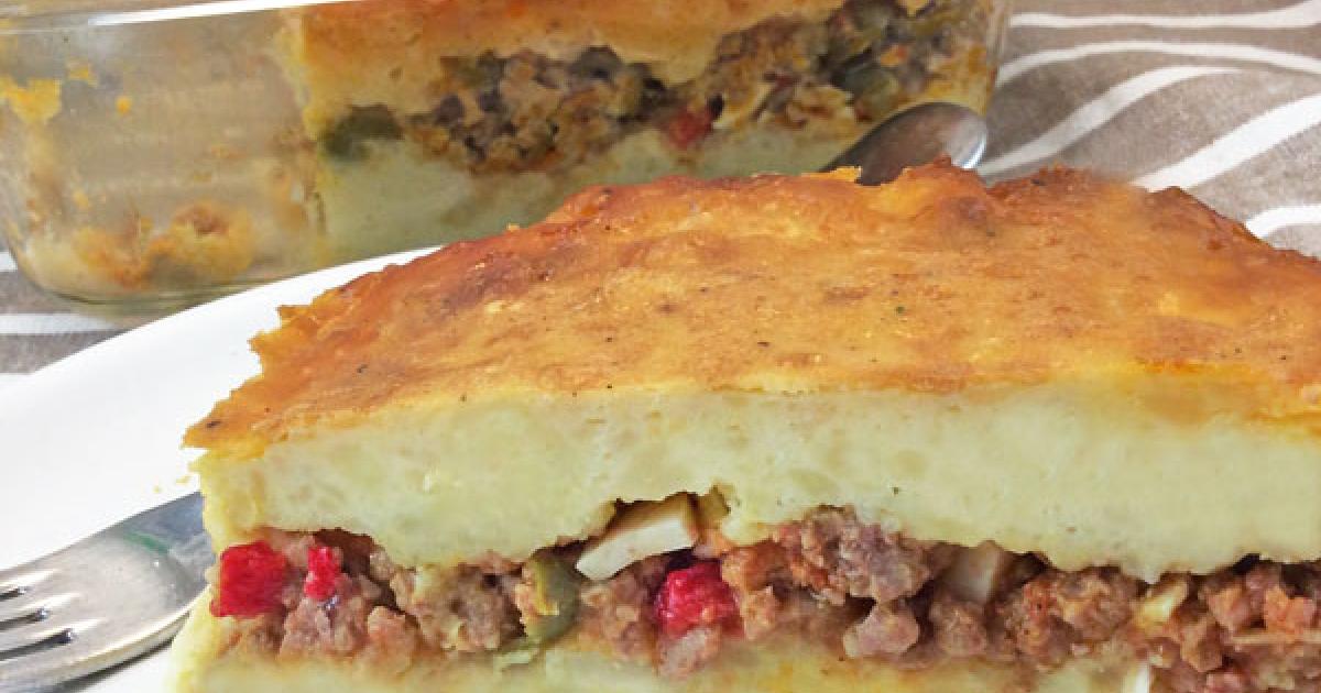 Pastel de puré de patatas con carne | Recetas Fáciles Reunidas