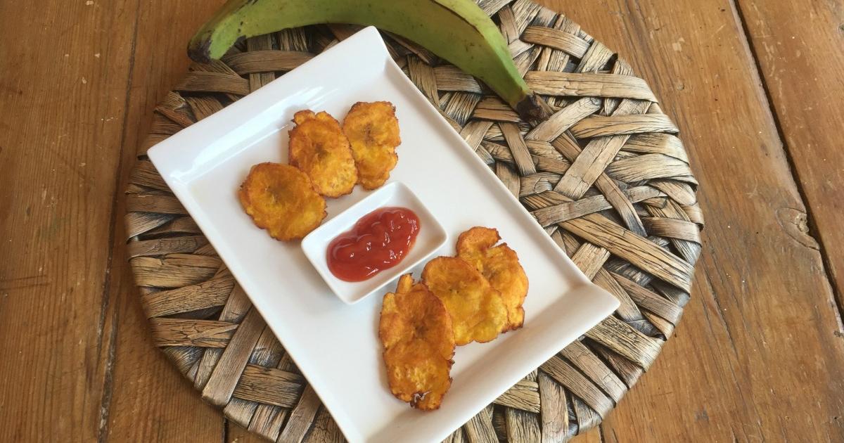 Patacones (plátano macho frito) | Recetas Fáciles Reunidas