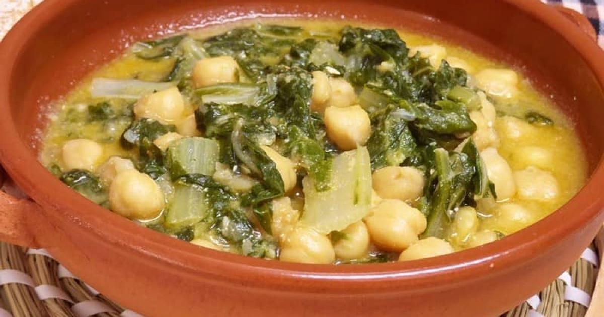 Potaje de acelgas y garbanzos | Recetas Fáciles Reunidas