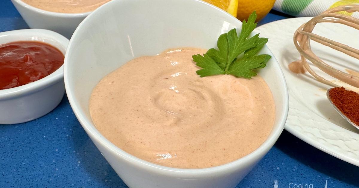 Salsa rosa o salsa cóctel | Recetas Fáciles Reunidas