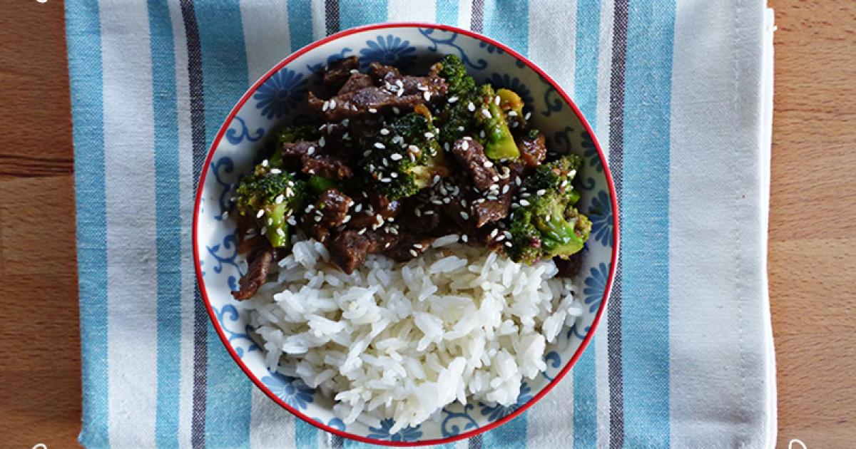 Ternera teriyaki con brócoli | Recetas Fáciles Reunidas
